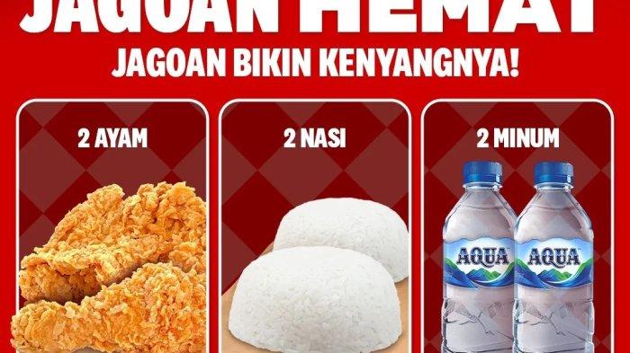 Promo KFC 16-18 Juni 2023, Makan Puas Berdua Cuma 40 Ribuan: 2Nasi 2Ayam 2Minuman - Pos-kupang.com