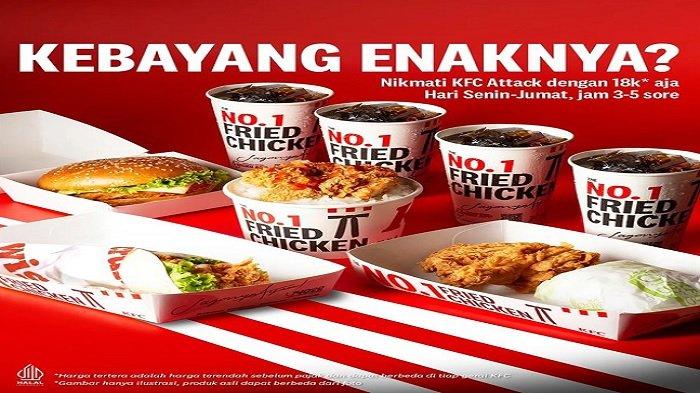 Promo KFC 8-10 Maret, Aneka Menu KFC Attack Half Winger+Oriental Don ...