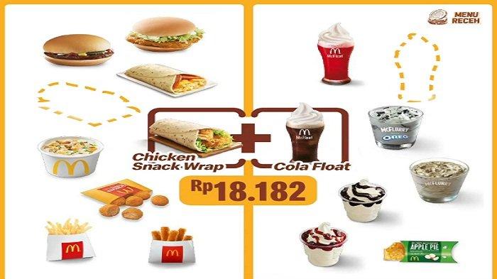 Promo McDonalds Selasa 8 Juni 2021, Promo Serba 30ribuan, Chicken Snack ...