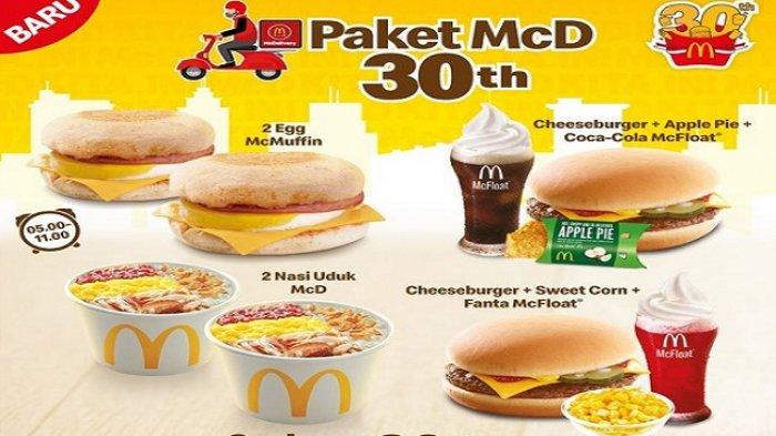 McD Hari Ini 29 Maret 2021, PaMer 5 Ayam Gratis 3 Iced Coffee Rp 73 Ribuan, Serba Rp 30 Ribuan ...