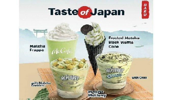 Promo McDonalds Rabu 23 Juni 2021, McDonalds Taste Of Japan Matcha ...