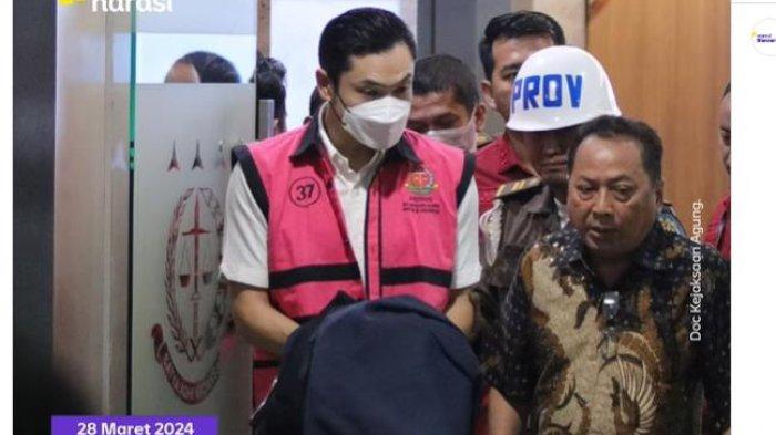 Video Viral Tersangka Korupsi PT Timah Tbk, HM Diduga Rugikan Keuangan Negara Rp 271 T, Ditahan ...