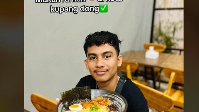 Video Viral Tiktok Makan Ramen Korea Di Kota Kupang Ramen Jumbo Untuk