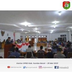 Pimpinan DPRD Sumba Barat Tetapkan Rekomendasi LKPJ Bupati Sumba Barat ...