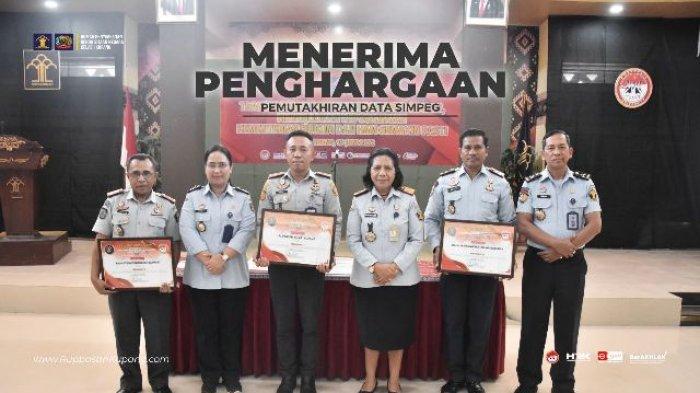 Rupbasan Kupang Raih Penghargaan Terbaik I Pengelolaan SIMPEG ...