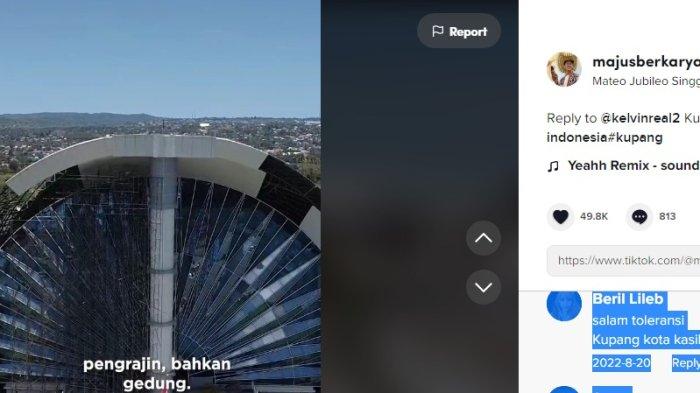 Video Viral TikTok Kota Kupang, Ibukota Provinsi NTT Merupakan Kota ...