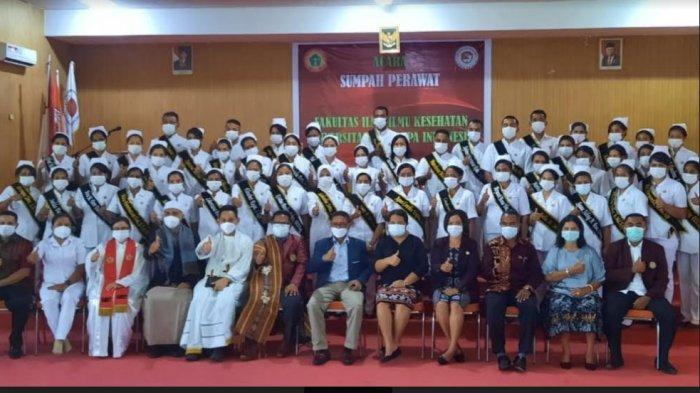 Rektor Unipa Indonesia Pimpin Sumpah Perawat - Pos-kupang.com