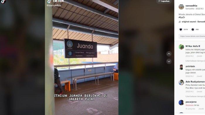 Video Viral TikTok, Inilah salah satu Destinasi Dekat Stasiun Juanda ...