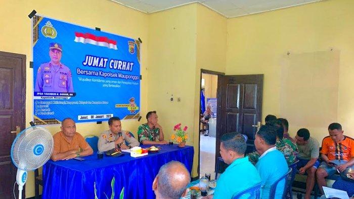 Kapolsek Mauponggo Dengar Keluhan dan Kritikan dari Masyarakat Dalam Kegiatan Jumat Curhat - Pos ...