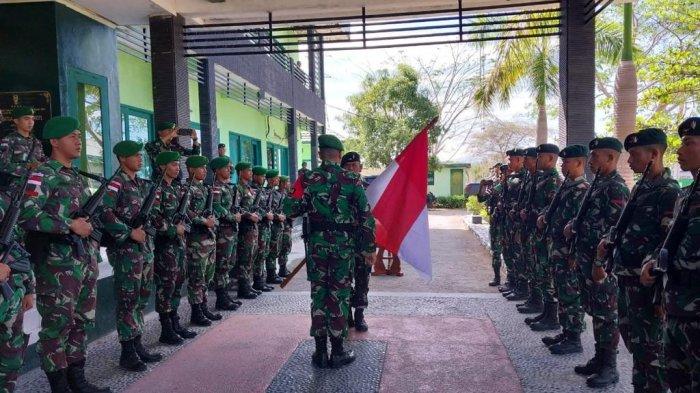 Yonif Raider Khusus 744/SYB Resmi Bertugas sebagai Satgas Pamtas RI ...