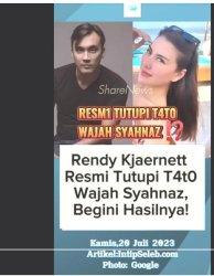 Video Viral TikTok, Artis Syanas Resmi Tutup Tato di Wajah Begini ...