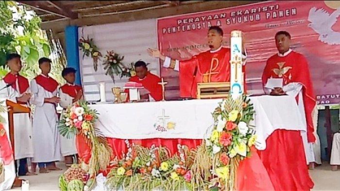 Umat Katolik Paroki Santo Kristoforus Ba'a Rote Ndao Rayakan Pentakosta ...