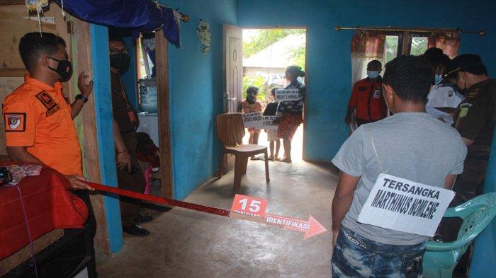 Tersangka Pembunuhan Rekannya di Rote Ndao Peragakan Ulang Belasan ...