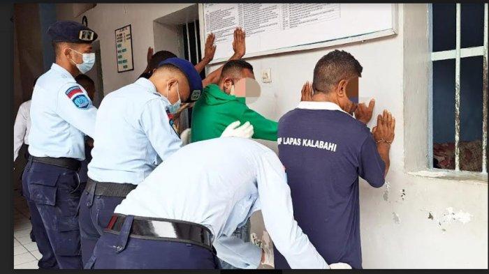 Satgas Kamtib Lapas Kalabahi Lakukan Penggeledahan Rutin - Pos-kupang.com