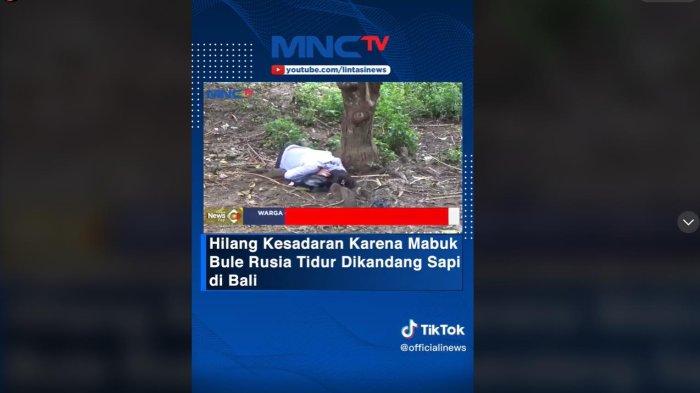 Video Viral TikTok Bule Rusia Perempuan Tidur di Sisi Kandang Sapi ...