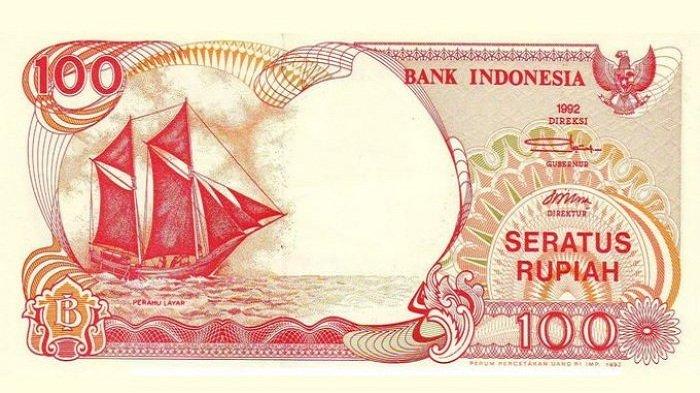 HEBOH! Uang 100 Rupiah Kertas Tahun 1992, Banyak Diburu Korektor ...