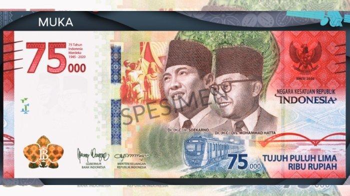 Pemesanan Uang Edisi Khusus Rp 75 Ribu Sudah Penuh, Begini Cara ...