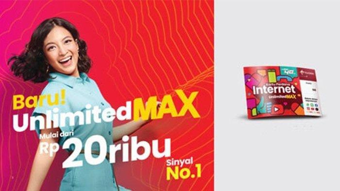 Paket UnlimitedMax Telkomsel Dapat Kuota Unlimited, Murah Mulai Dari ...