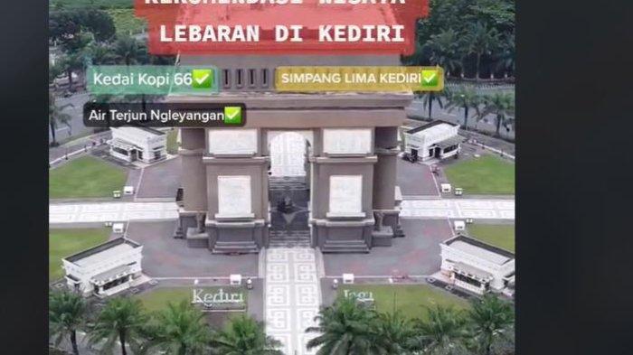 Video Viral TikTok, Wisata Lebaran 1444 H di Kabupate Kediri, Provinsi ...