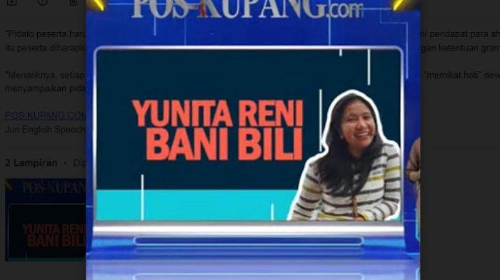 Juri Reni Bani Bili Kagumi Penampilan Peserta English Speech Competition - Pos-kupang.com