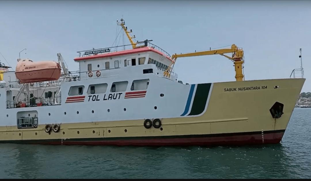 Jadwal Tol Laut KM Sabuk Nusantara 104 Juli 2025, 27 Juli Kisar - Leti ...