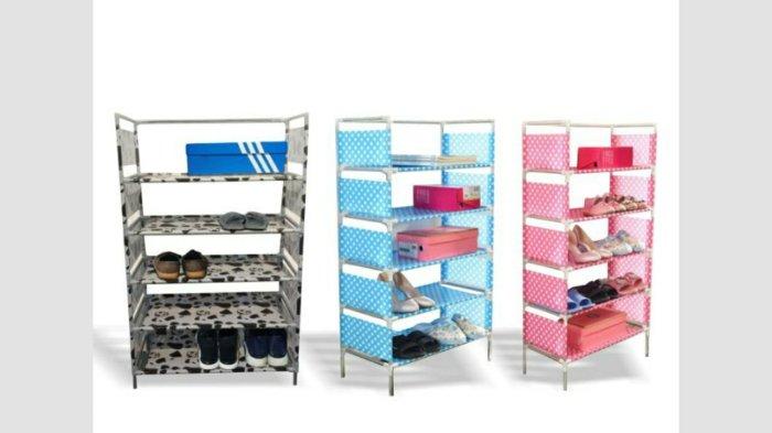 5 Keunggulan Rak Sepatu Portable, Cocok Buat Anak Kost - Tribunlampung ...