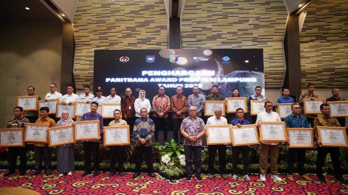 5 Institusi dan 3 Badan Usaha Binaan BPJS Ketenagakerjaan Lampung Tengah Raih Paritrana Award ...