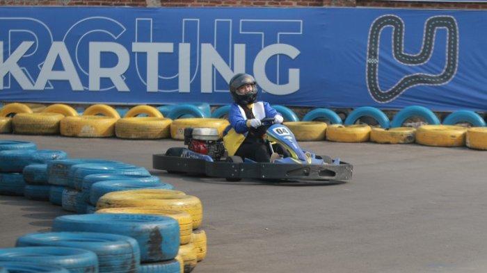 88 Karting Gelar Event Balapan Gokart - Tribunlampung.co.id