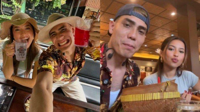 Jennifer Coppen Temani Aisar Khaled Liburan di Bali - Tribunlampung.co.id