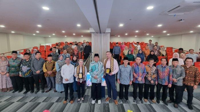 AMINEF USA Dukung Pengembangan Kurikulum OBE UIN Raden Intan Lampung - Tribunlampung.co.id