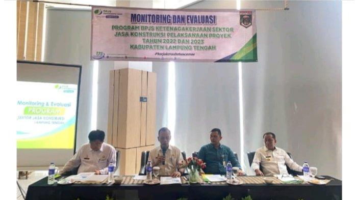 Sinergi dengan Pemkab Lamteng, BPJS Ketenagakerjaan Beri Perlindungan Pekerja Jasa Konstruksi ...