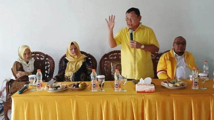 Hanan dan Ririn Kuswatari Silaturahmi Dengan Pengurus Golkar Pringsewu ...