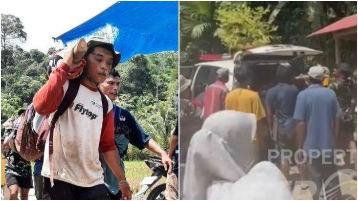 40 Penambang di Sumatera Barat Tertimbun Longsor, 15 Tewas Sisanya Hilang - Tribunlampung.co.id