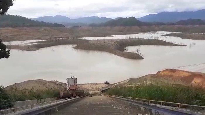 Debit Air Bendungan Batu Tegi Tanggamus Berkurang Drastis ...