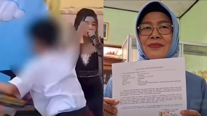 Kepsek Klarifikasi Usai Viral Bocah SD Sawer Biduan - Tribunlampung.co.id