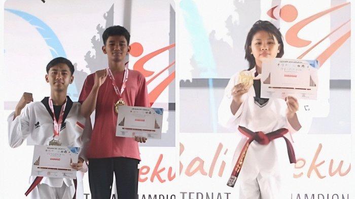 4 Atlet Tulangbawang Sumbang Emas di Bali Taekwondo International Championship 2023 ...