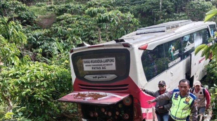 Breaking News Bus Berpenumpang 18 Orang Kecelakaan Masuk Jurang di ...