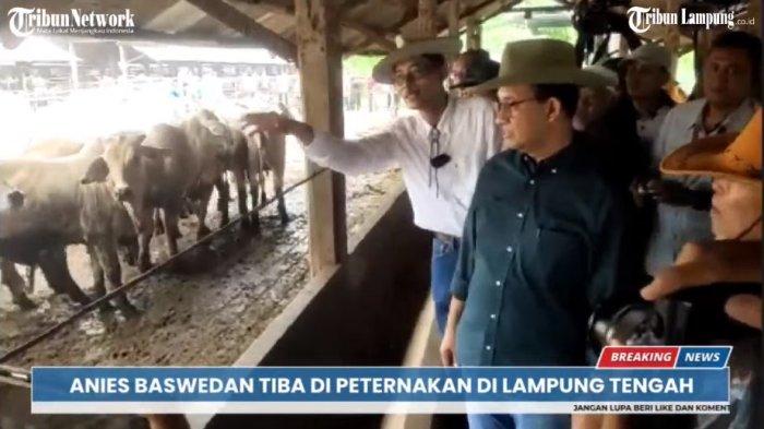 Anies Baswedan Disambut Sepatu Boots dan Topi Koboi Saat Tiba di PT ...