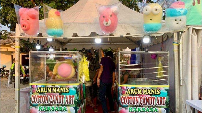 Cicipi Aneka Jajanan di Pekan Raya Lampung, Ada Arum Manis Karakter ...