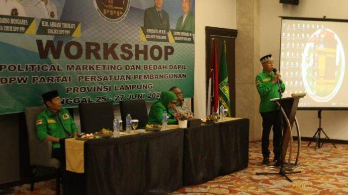 DPW PPP Lampung Petakan Dapil Pemenangan Pemilu 2024 - Tribunlampung.co.id