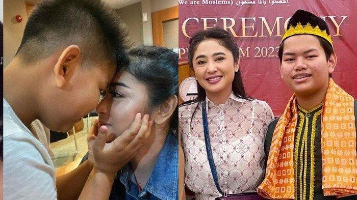 Anak Dewi Perssik Lolos Ikuti Pertukaran Pelajar ke Kanada - Tribunlampung.co.id