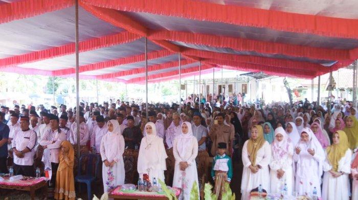 HUT Pesawaran, Nanda Indira Ajak Masyarakat Doa Bersama - Tribunlampung.co.id