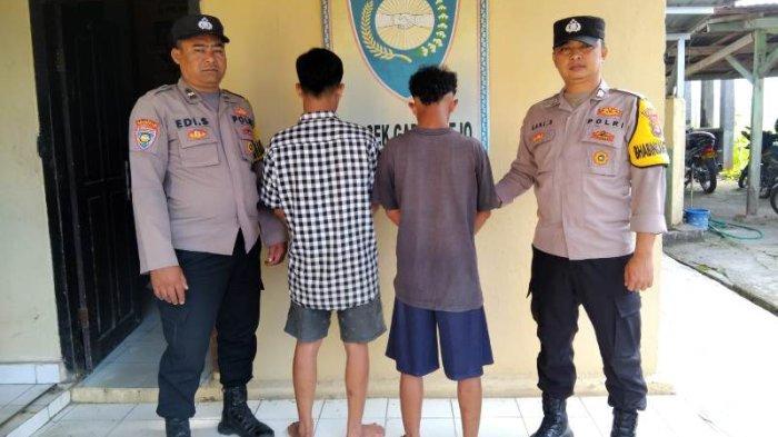 Dua Remaja Putus Sekolah di Pringsewu Terciduk Asyik Nyabu di Rumah Kosong - Tribunlampung.co.id
