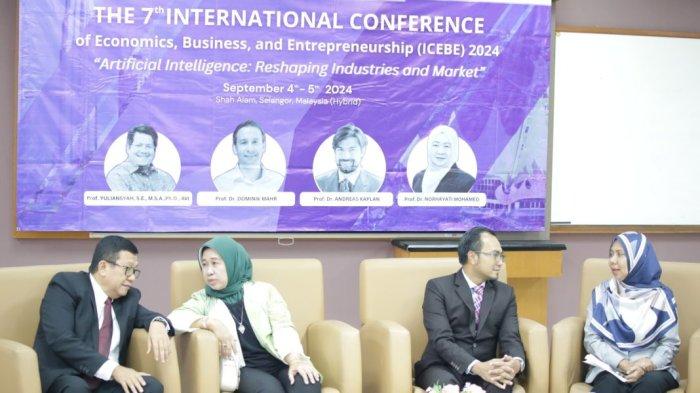 FEB Unila dan UiTM Sukses Gelar ICEBE 7 - Tribunlampung.co.id
