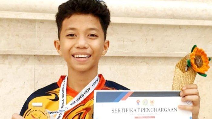 Fellix, Atlet Sepatu Roda Lampung Raih Emas dan Dapat Tiket PON 2024 - Tribunlampung.co.id