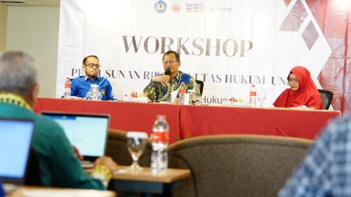 FH Unila Gelar Workshop RPS dan Pemutakhiran Vclass - Tribunlampung.co.id