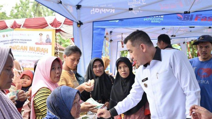 Pemkab Pesawaran Gelar Gerakan Pangan Murah di Punduh Pedada dan Marga ...