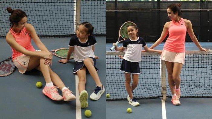 Gisel dan Gempi Kompak Latihan Tenis, Tampilannya Curi Perhatian ...