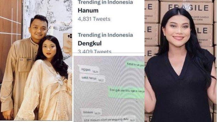 Hanum Mega Bocorkan Chat Suaminya dengan Selingkuhan, 'Sampe Dengkul Kita Geter-geter ...