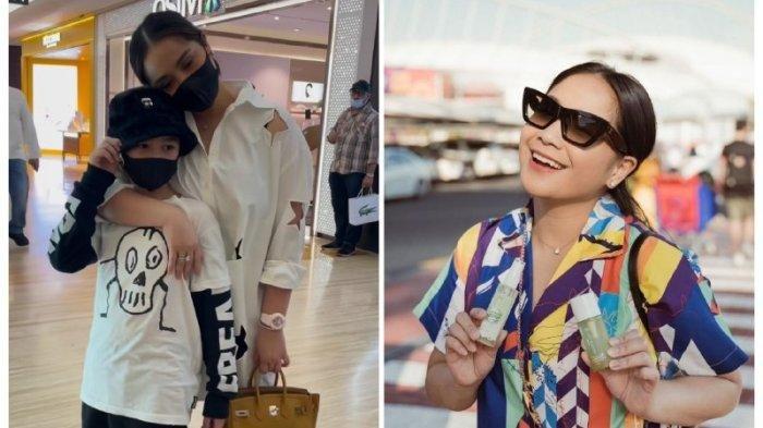 Harga Baju Sobek Nagita Slavina Jadi Sorotan - Tribunlampung.co.id